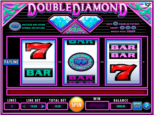 Double Diamond slot to play instantly on your mobile Double Diamond slot to play instantly on your mobile